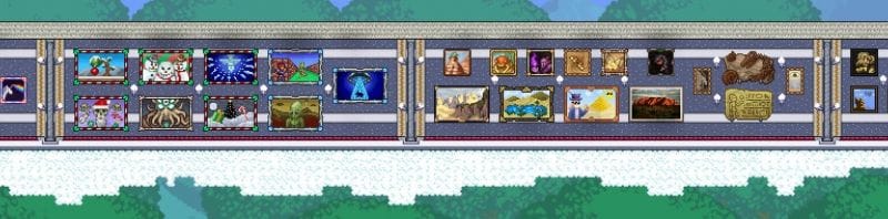 Terraria Paintings : Details about different Terraria Paintings