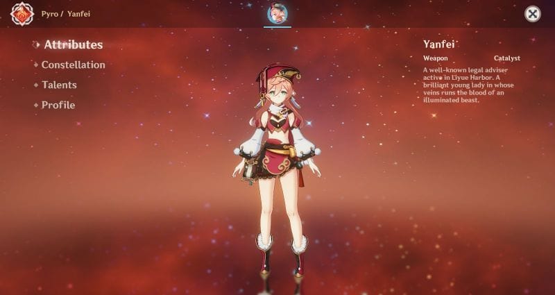 Genshin Impact Yanfei build guide: Best artifacts and weapons for DPS ...