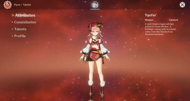 Genshin Impact Yanfei build guide: Best artifacts and weapons for DPS ...