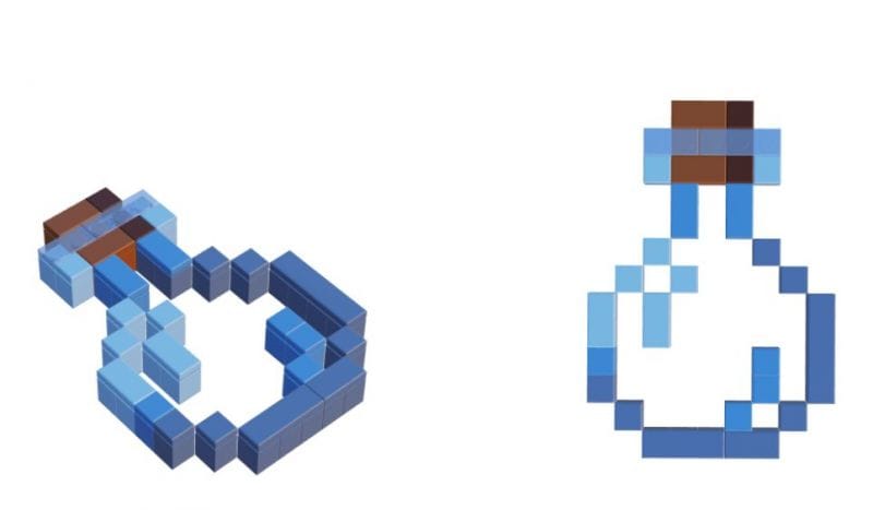 How to make a healing potion in Minecraft