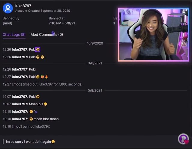 Pokimane viewer gets banned for calling her a fat b**th, blames the ...