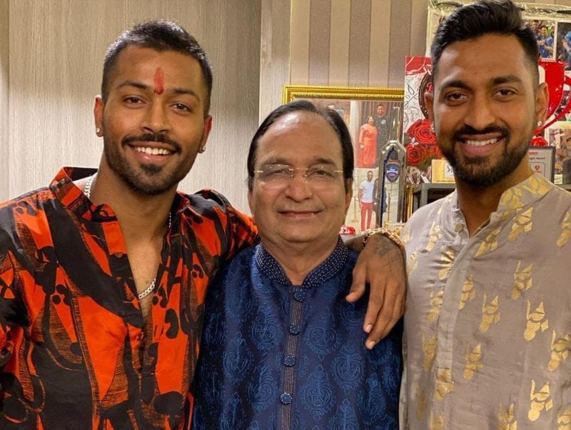 Who is Hardik Pandya's Father Himanshu Pandya?