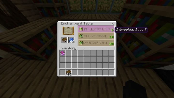 How to Disenchant in Minecraft using Grindstone