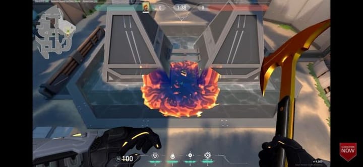 All Brimstone's Molly lineups for Valorant’s Breeze