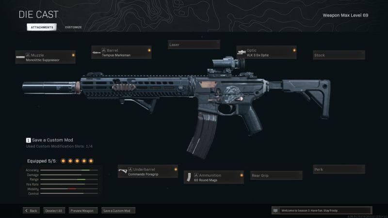 The best M13 loadout in Call of Duty: Warzone Season 3