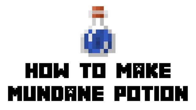 Mundane Potion in Minecraft: Everything players need to know
