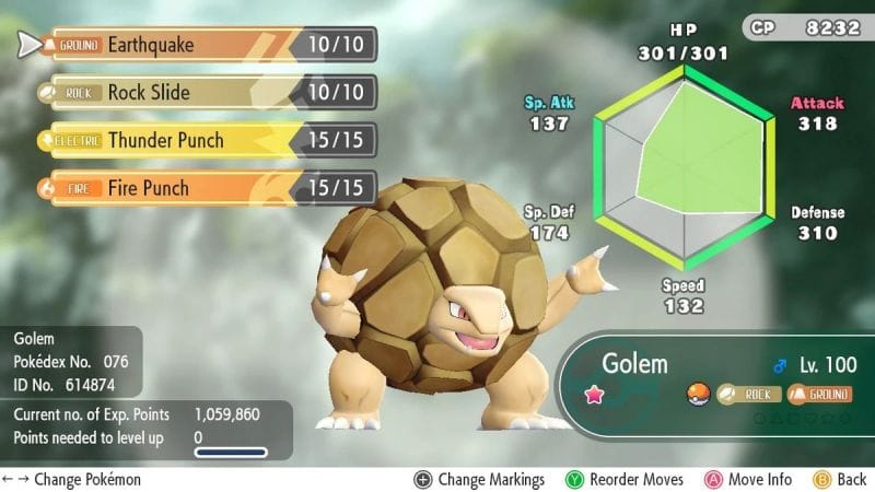 Golem Pokémon: How to catch, Moves, Pokedex & More