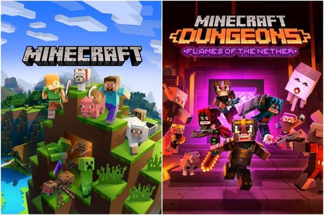 Minecraft vs Minecraft Dungeons: How different are the two games?