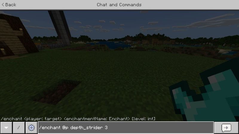 What does Depth Strider do in Minecraft