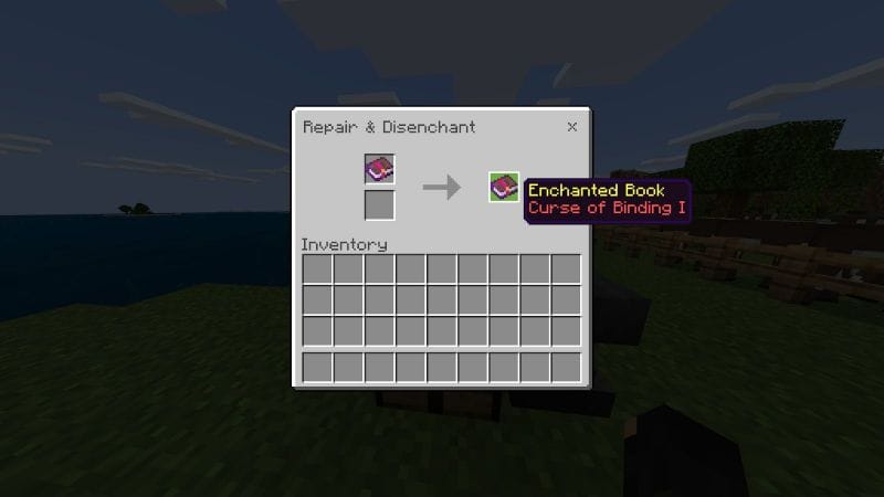 How to Disenchant in Minecraft using Grindstone
