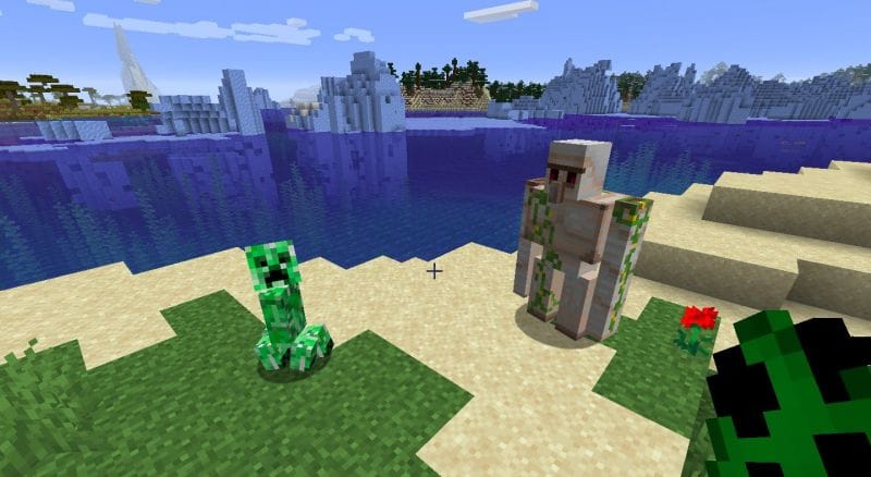 Creeper vs Iron Golem in Minecraft: How different are the two mobs?