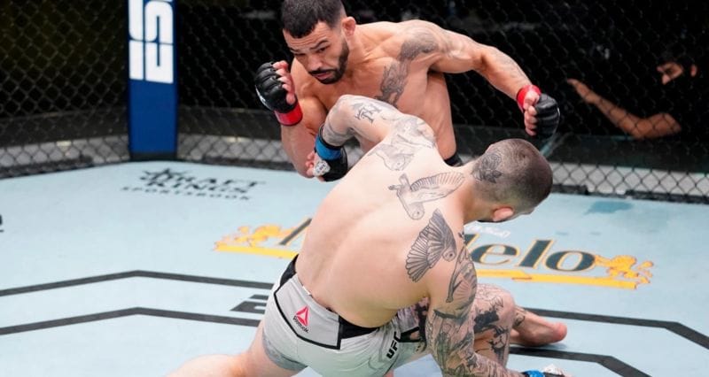 3 of the fastest UFC knockouts of the first half of 2021