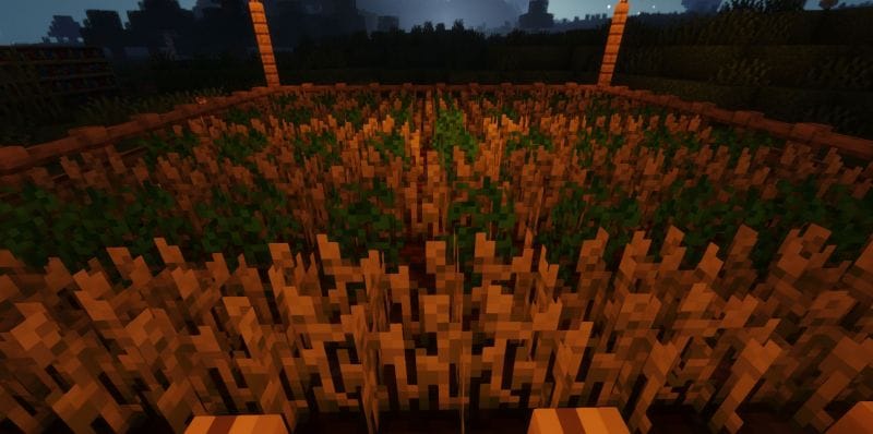 How to build an efficient farm in Minecraft