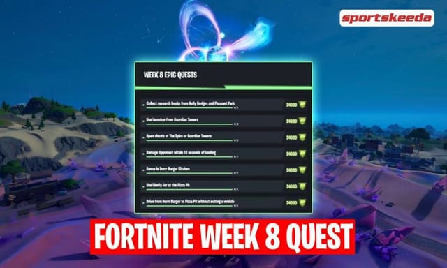 Fortnite Week 8 Challenges (Season 6): Full list and how to complete them