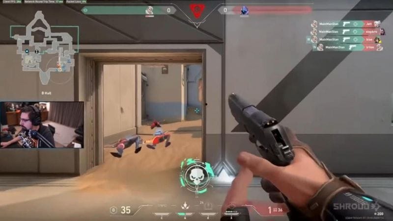 Shroud's top 5 greatest Valorant clips of all time