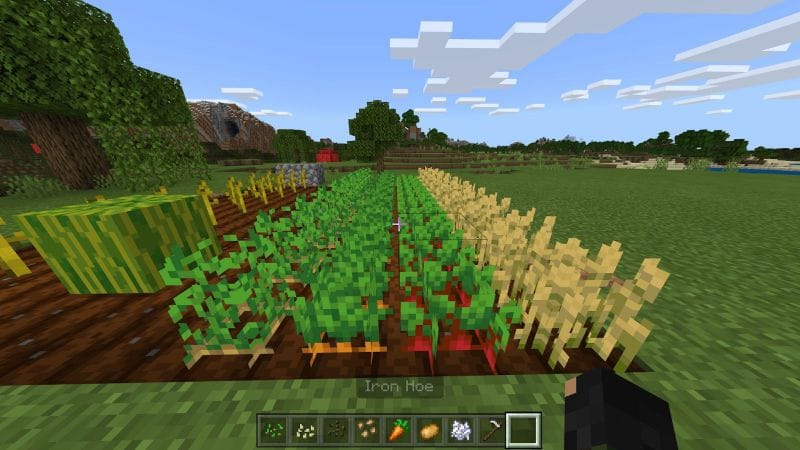 How to Make a Farm in Minecraft: Animal farm | Crop Farm | Iron Farm
