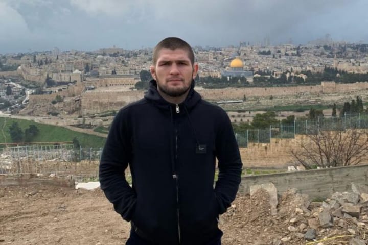 "Pray for Palestine" - Khabib Nurmagomedov stands in solidarity with ...