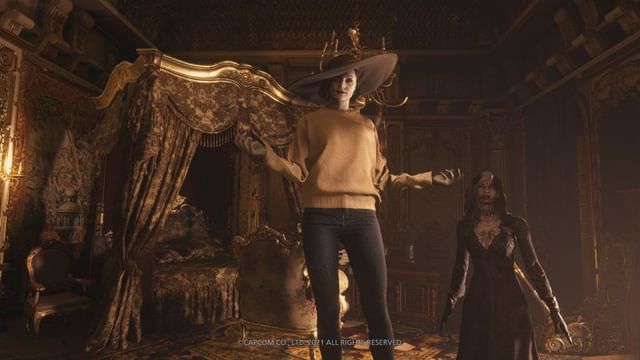Resident Evil Village mod turns Lady Dimitrescu into Ms. X, and the ...