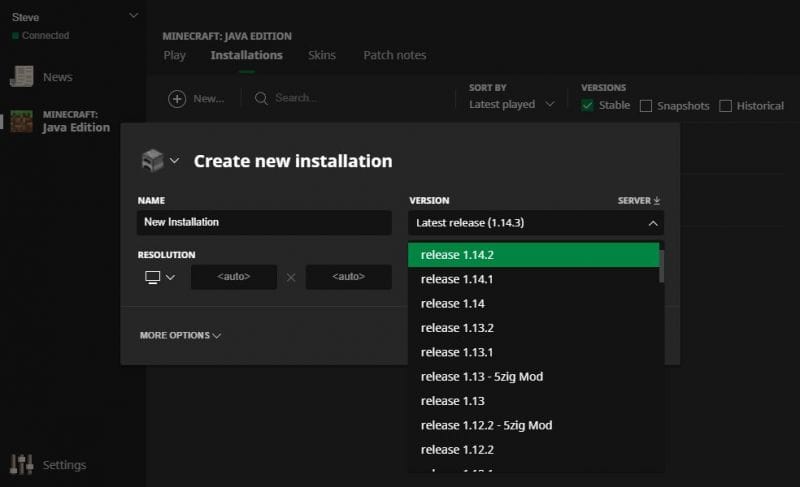 How to download all Minecraft Java Edition 1.17 Caves & Cliffs ...
