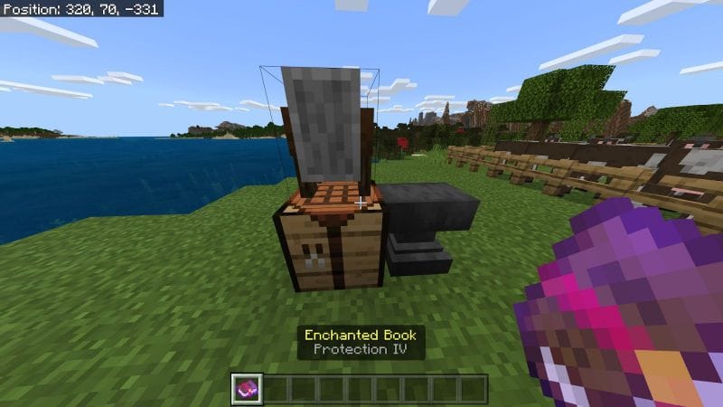 How to Disenchant in Minecraft using Grindstone