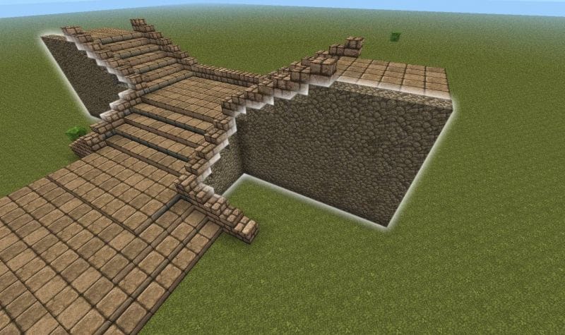 5 Different staircase ideas in Minecraft