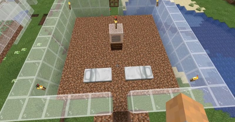 How to make an automatic villager farm in Minecraft