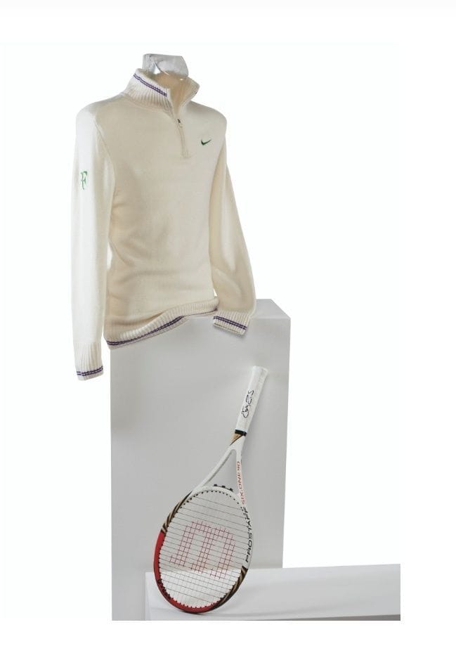 Roger Federer's memorabilia raises £1.3 million at charity auction ...