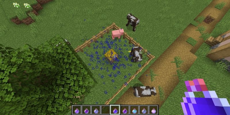 Lingering potion in Minecraft: All you need to know