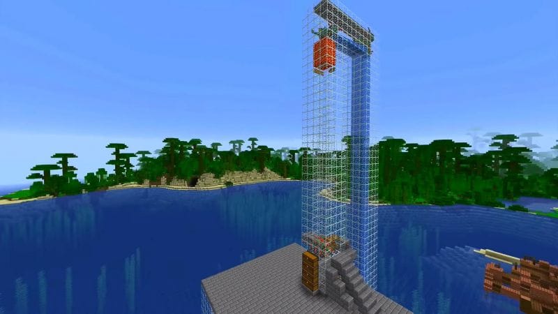 How to build a Guardian farm in Minecraft