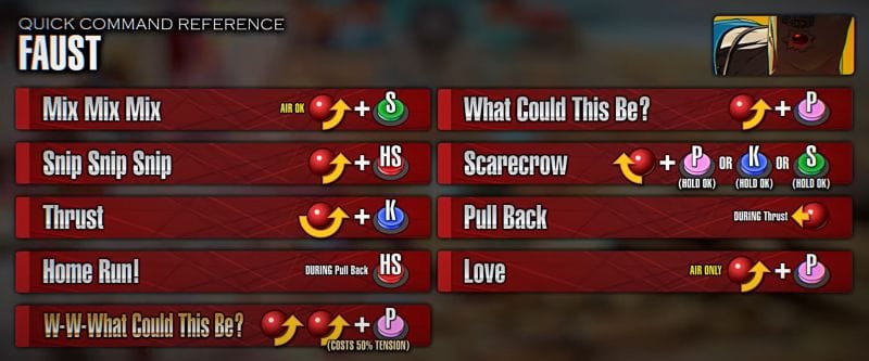 How to use Faust in Guilty Gear Strive