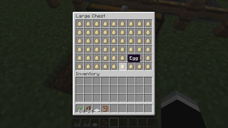 How to build a chicken egg farm in Minecraft easily