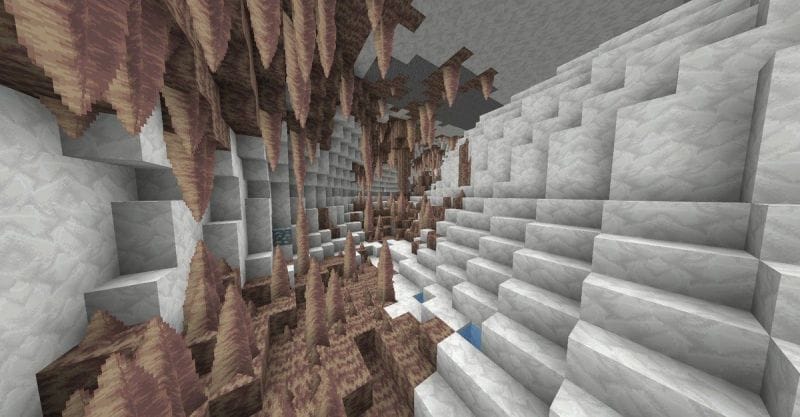 What can players make with calcite in Minecraft?