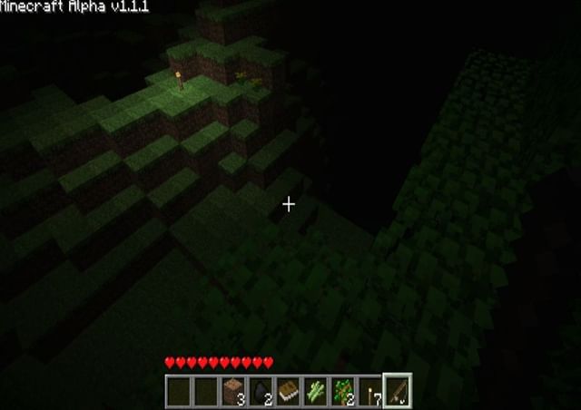 What was Minecraft alpha v1.1.1 update and why was it different?