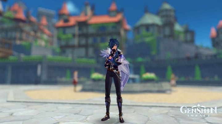 How did Kaeya get his vision in Genshin Impact?