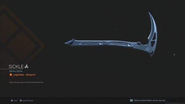 How to unlock the new Sickle Knife in COD Mobile