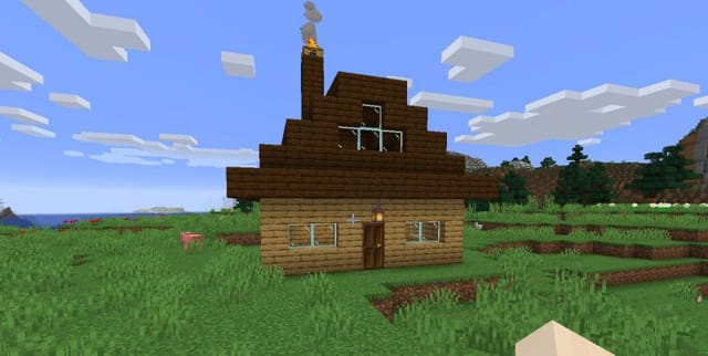 How to build curved roofs in Minecraft