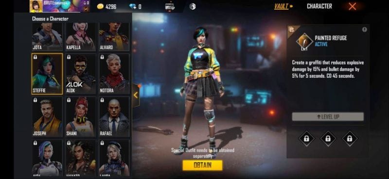 5 best female characters in Free Fire in June 2021