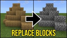 How To Replace Blocks Using WorldEdit In Minecraft