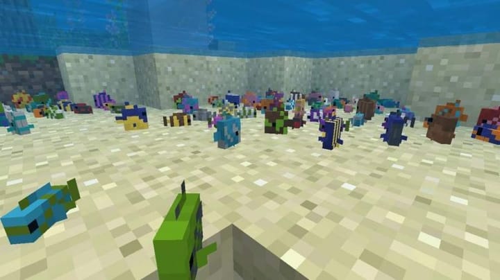 How to get a bucket of tropical fish in Minecraft