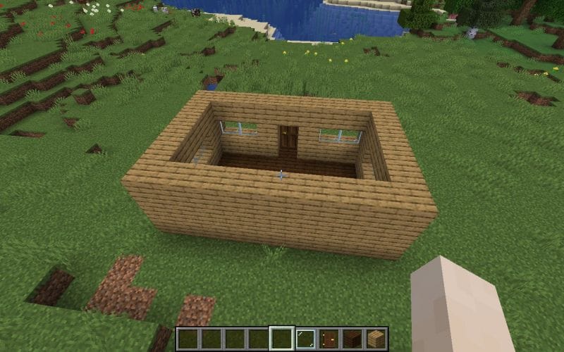 How to build curved roofs in Minecraft