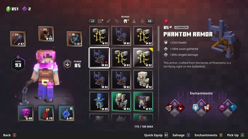 5 best armor sets in Minecraft Dungeons in 2021