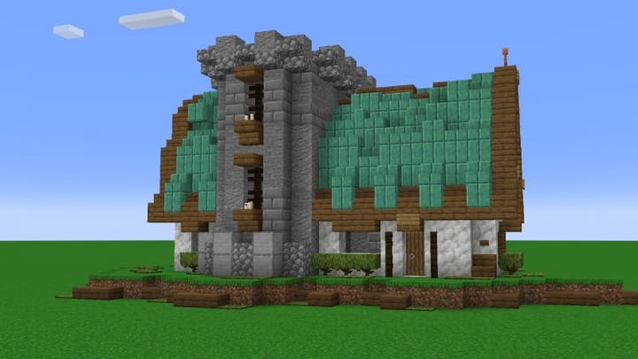 5 best house roof ideas for Minecraft 1.17 Caves & Cliffs update