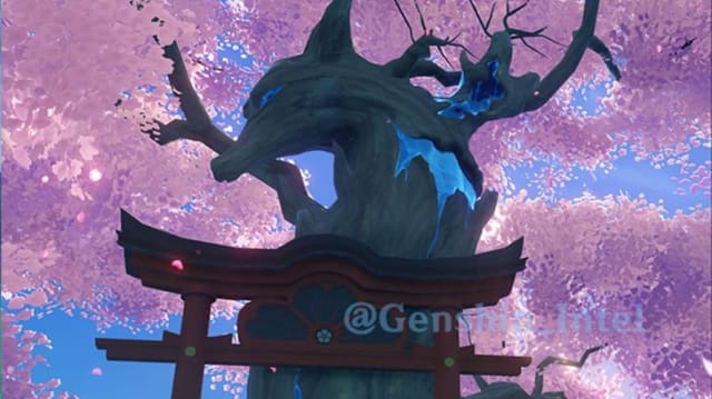Genshin Impact leaks: Inazuma's Sacred Sakura tree to unlock the map in ...