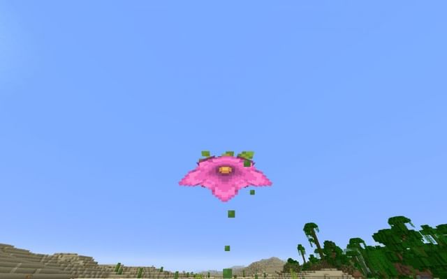 What do spore blossoms do in Minecraft?