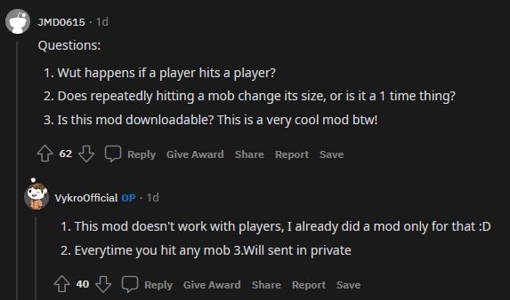 Minecraft Redditor creates a mod that randomly changes the size of a ...