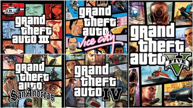Ranking GTA games on the number of missions available