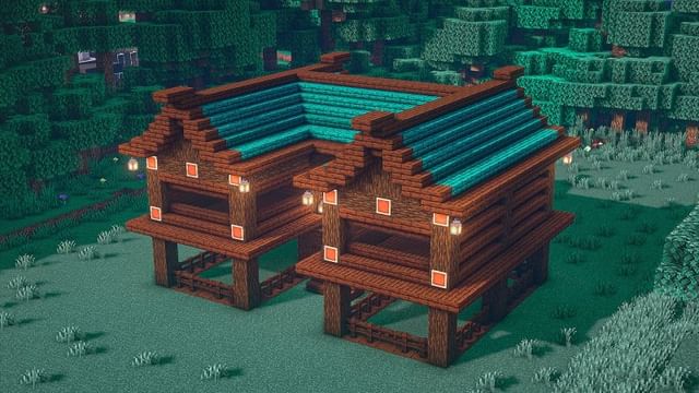 5 best house roof ideas for Minecraft 1.17 Caves & Cliffs update