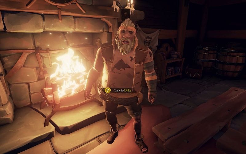 Where to find Duke in Sea of Thieves