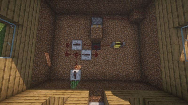 How to make an automatic alarm system in Minecraft
