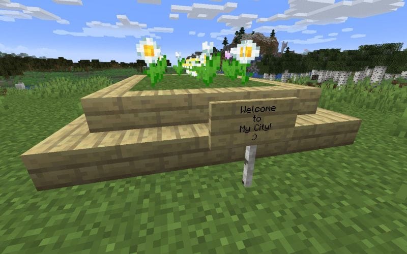 How to build a city in Minecraft easily